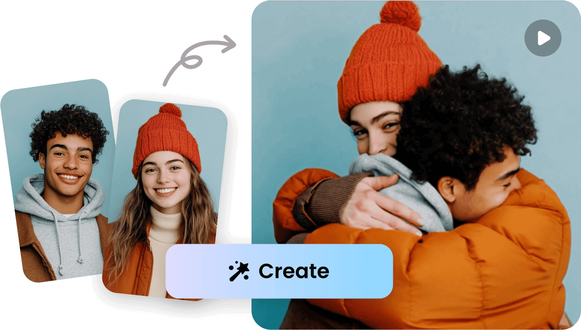 AI Hug Generator: Create AI Hug Videos Free Online | Vidu AI